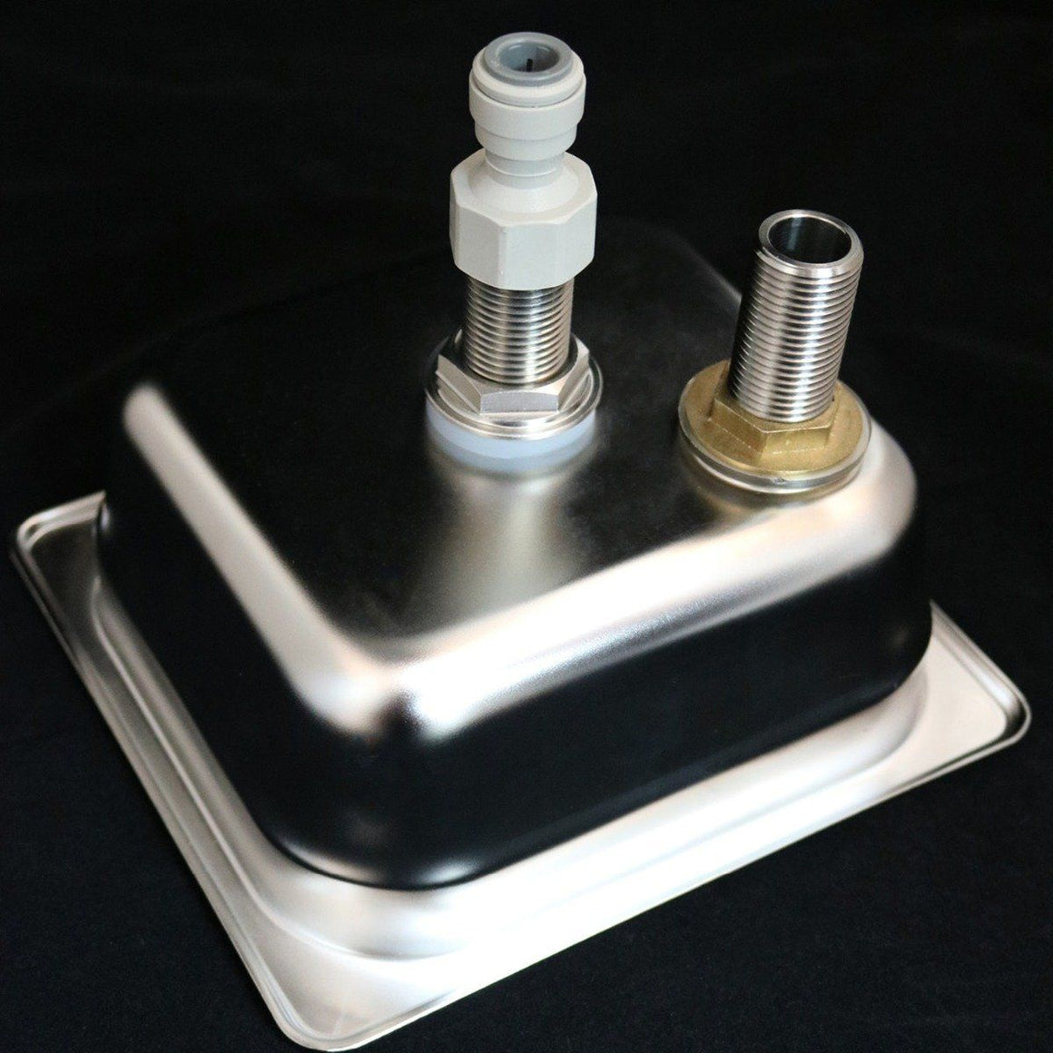 Rhinoware Milk Jug / Pitcher Rinser Square - 150mm - Spinjet – Artisti ...