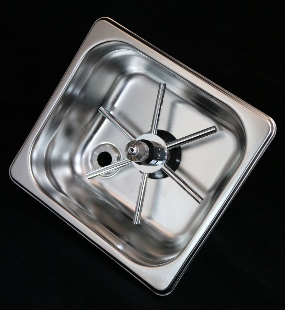 Rhinoware Milk Jug / Pitcher Rinser Square - 150mm - Spinjet – Artisti ...